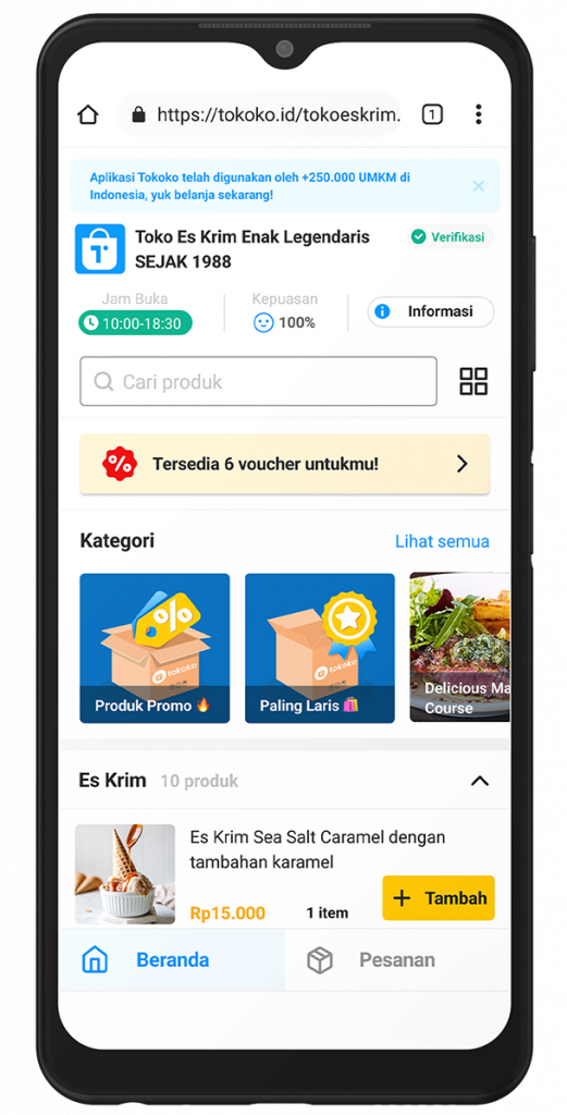 Buat Website Toko Online Gratis Selamanya | Tokoko